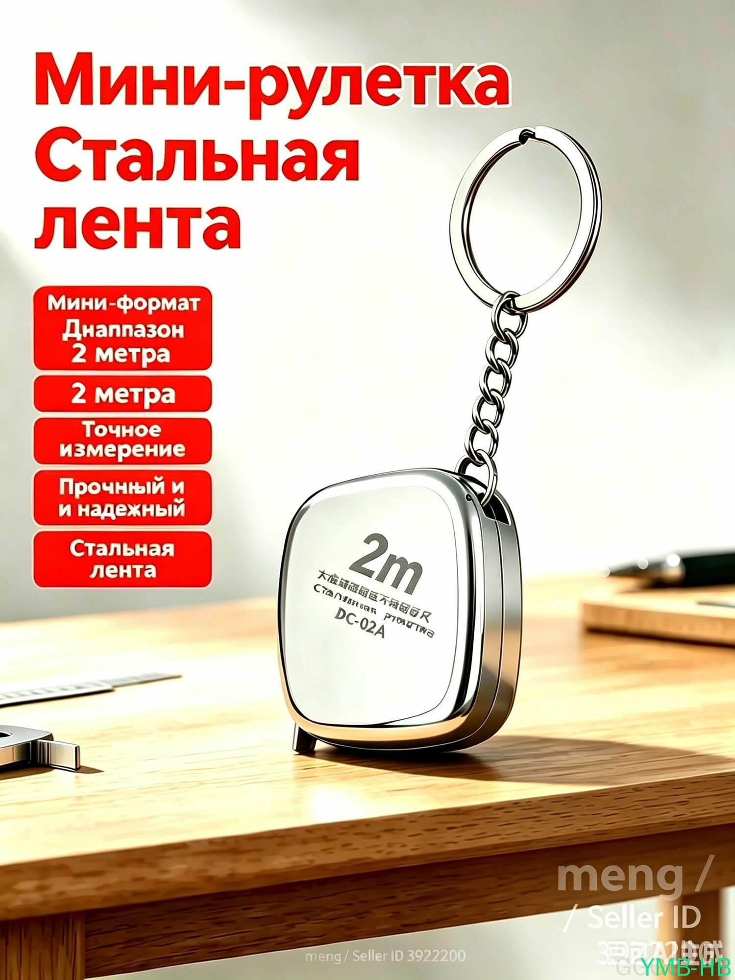 Измерительная рулетка 2м