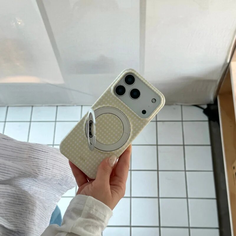 Горячая новинка: Корейский чехол для iPhone 17, 16, 15 Pro Max с вращающимся на C, For iPhone 16 pro