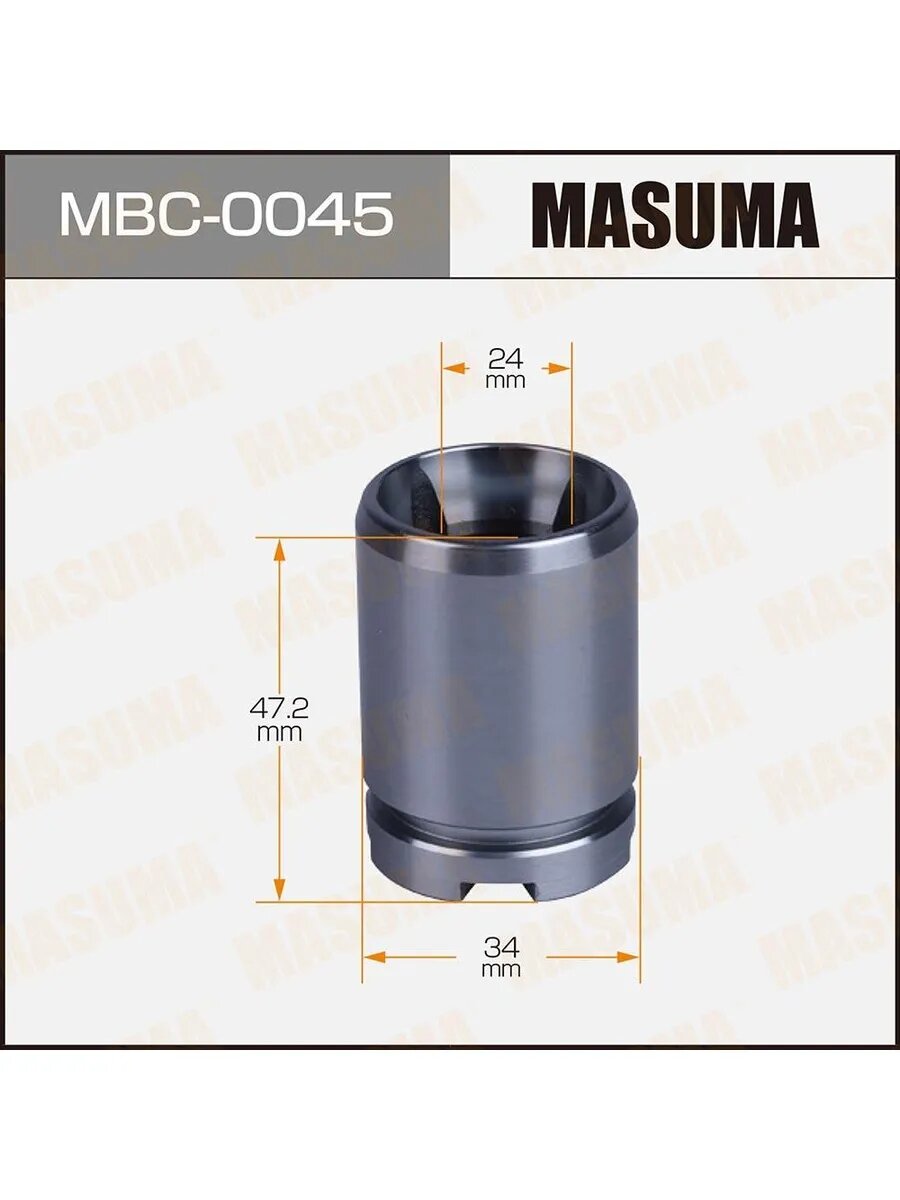 Поршень тормозного суппорта d-34 P344702, 150-50054 заднего, арт. MBC0045