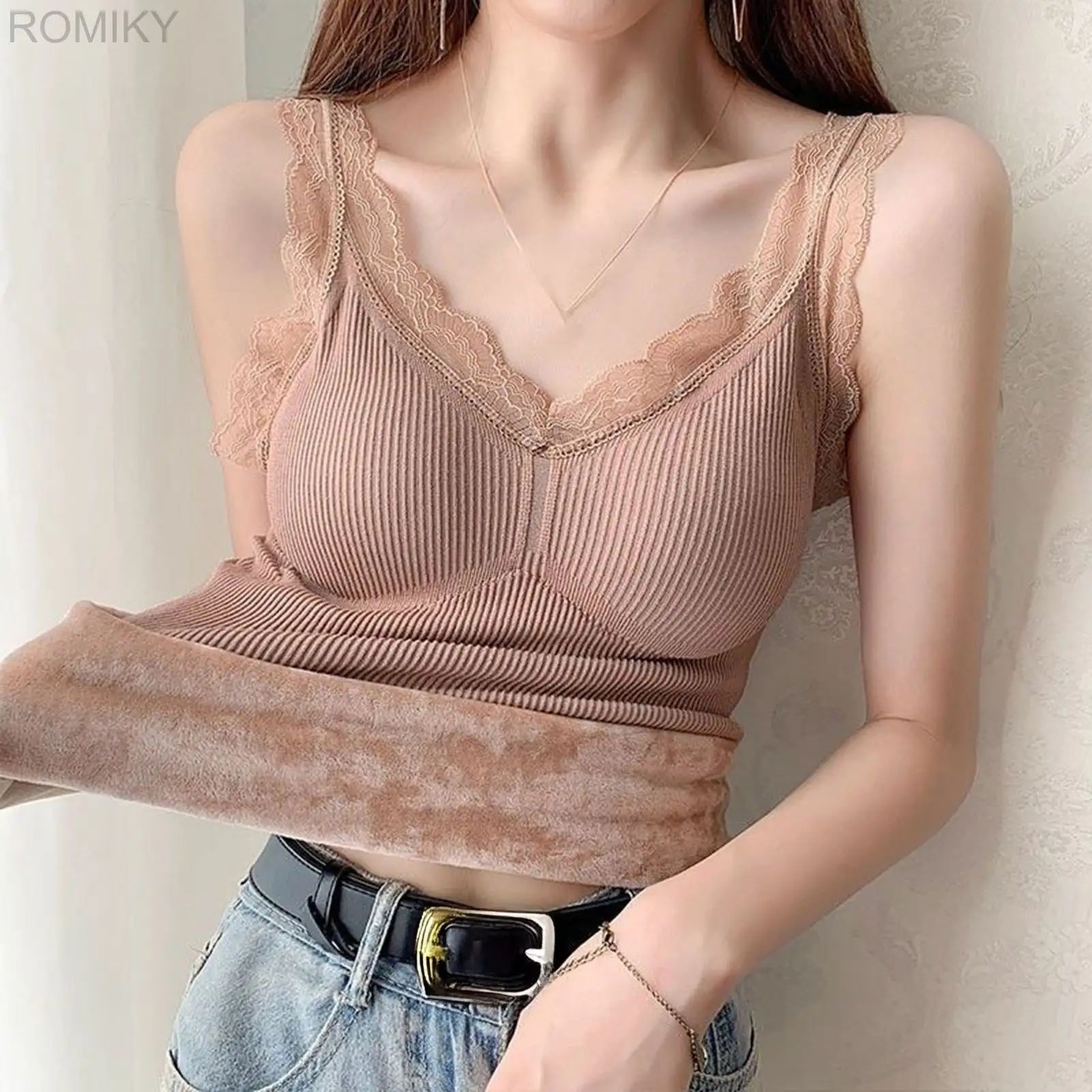 Топ ROMIKY, размер РУ 44 / XL, хаки, Хаки