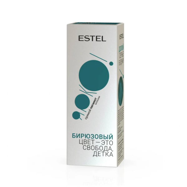 - Estel Ярко Бальзам для волос с прямыми пигментами TQ 150 Бирюзовый 150 мл