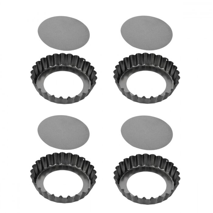Форма с волнистыми краями и съемным дном Tescoma Delicia d10см, 4шт 623111.00
