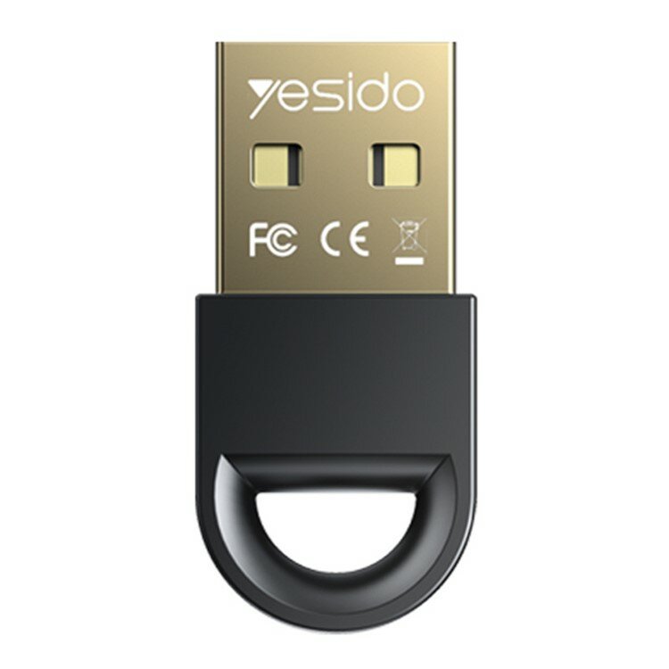Беспроводной USB передатчик Yesido YAU34, для комьютера/ноутбука, 2.4Ghz/BT5.1, Черный