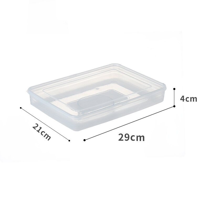 Zuocheng Маленький Складной Контейнер для Пельменей и Вареников в Морозилке — Прозрачный, Вмещает 10 Порций, Подходит