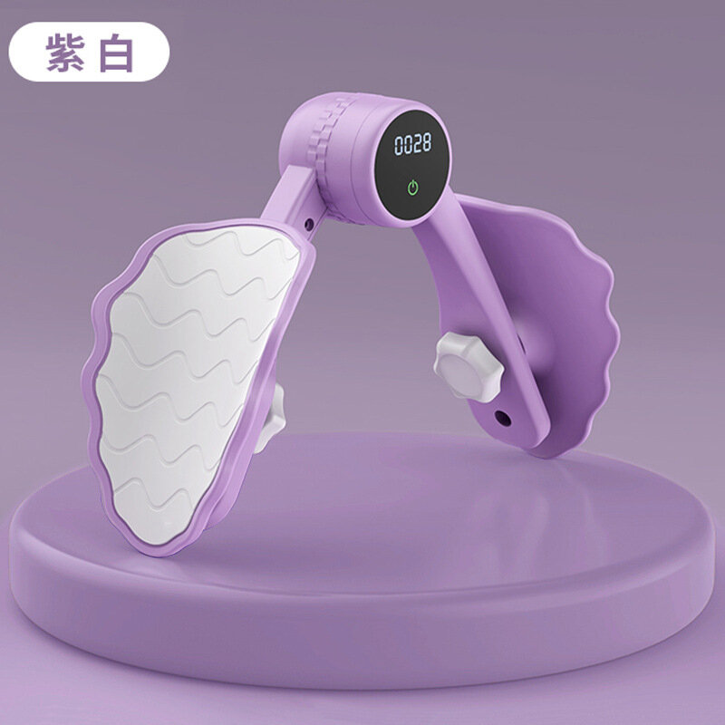 Умный тренажер для мышц тазового дна, тренажер для мышц, зажим для ног, счетчик упражнений, оборудование для мышц тазового дна с таймером