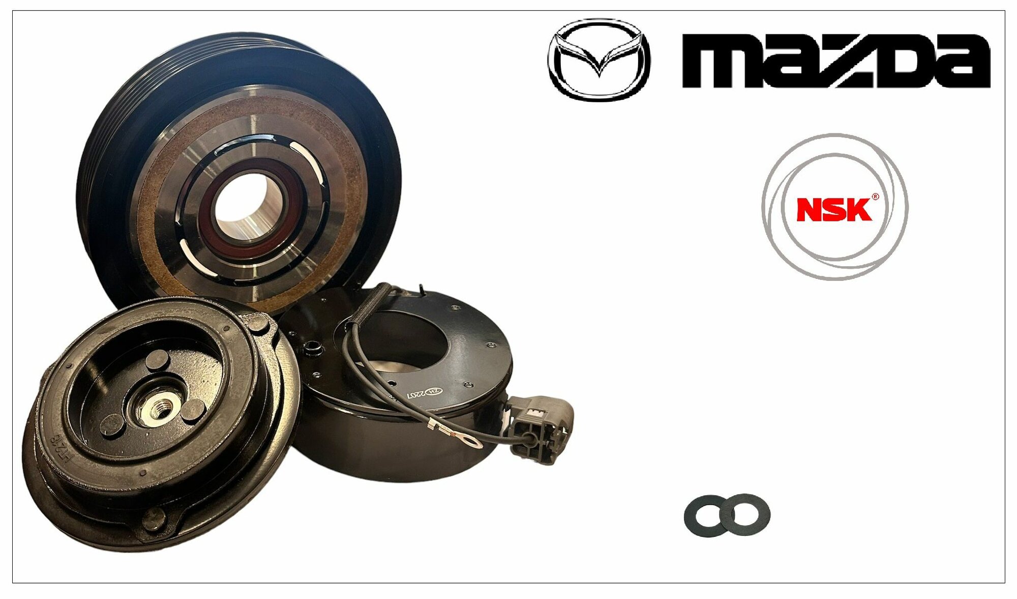 Муфта компрессор кондиционера NSK Mazda CX-7 2.5 6PK