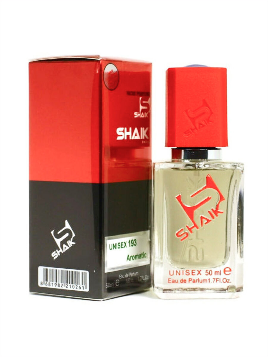 Парфюмерная вода Shaik MW193 "Aromatic", восточные и фужерные ноты, унисекс, 50мл