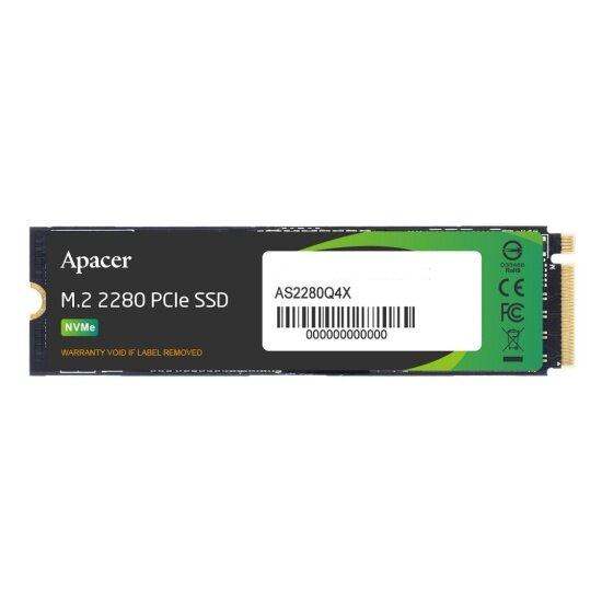 SSD диск Apacer AS2280Q4X M.2 2280 2TB PCIe NVMe 4.0 x4 (AP2TBAS2280Q4X-1)