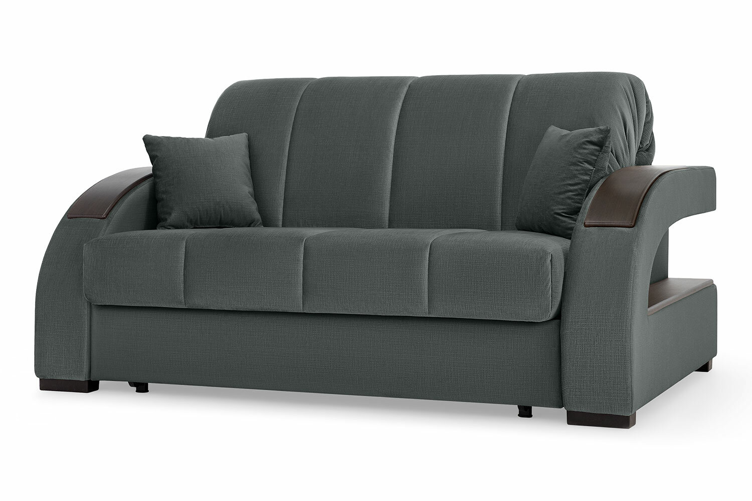 Диван-кровать DREAMART Барселона прямой, 181х92х119 см, механизм аккордеон, цвет серый