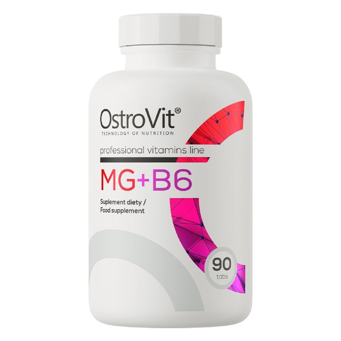Магний + витамин B6 MG+B6 90 табл (OstroVit)