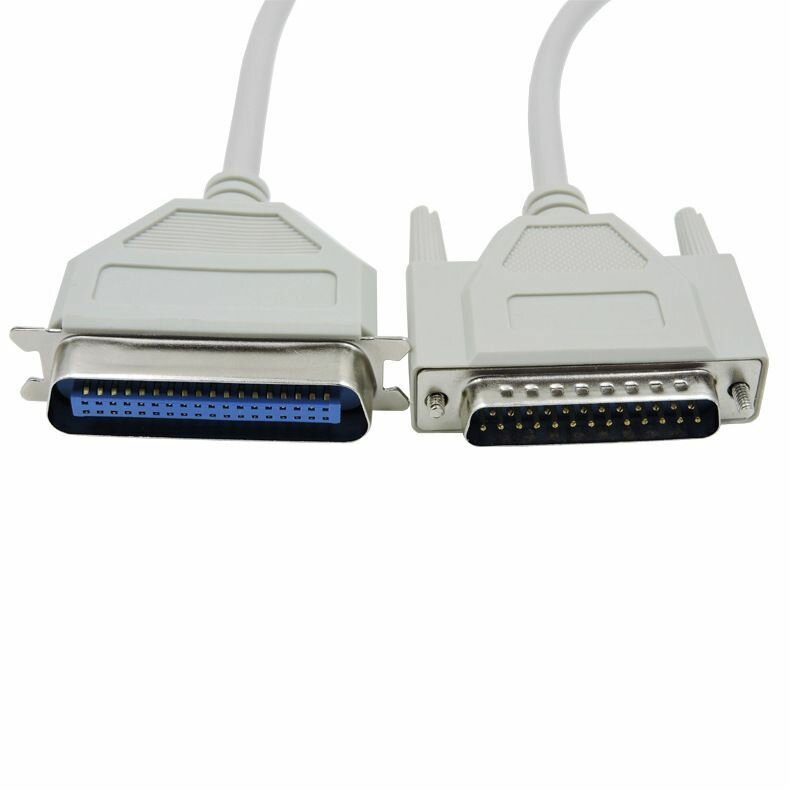 Кабель 36 pin разъём/штекер Centronics (IEEE 1284-B) - DB25 (m)