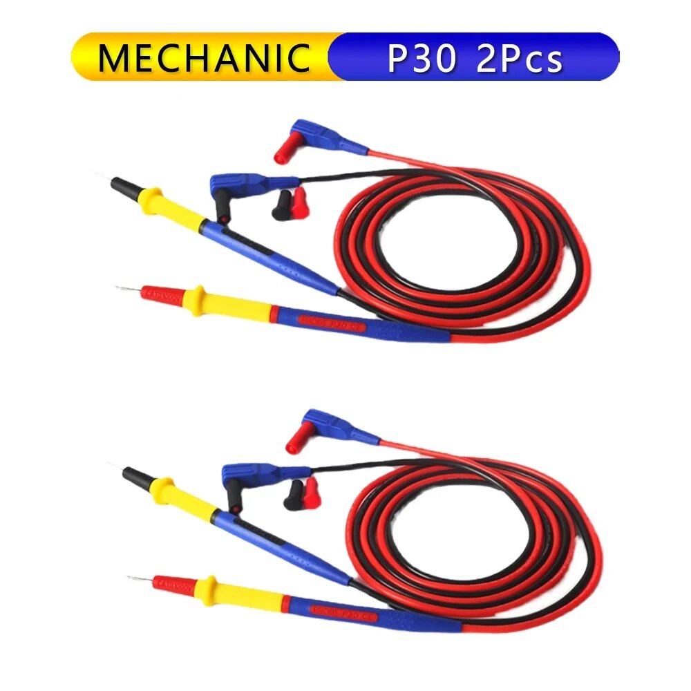 Тестовые щупы для мультиметра MECHANIC P30, 2 шт.