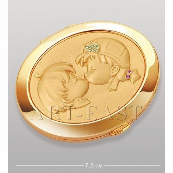 Зеркальце A941643 разностор, Сплав, стекло