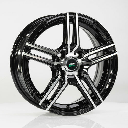 Литой колесный диск Megami MGM-1 5.5x14/4x100 ET35 D67.1 BKF