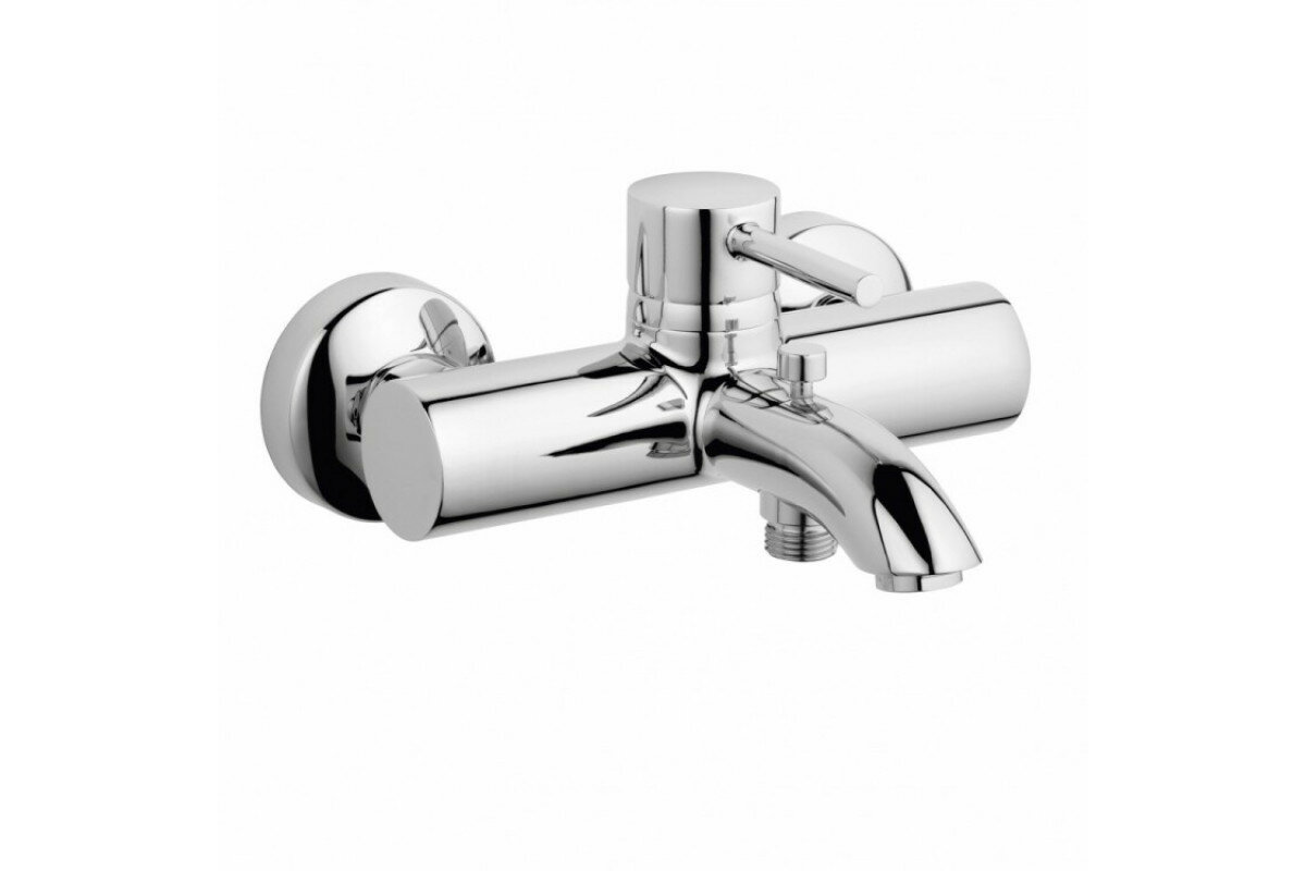 Смеситель для ванны и душа, Kludi, BOZZ, цвет-хром