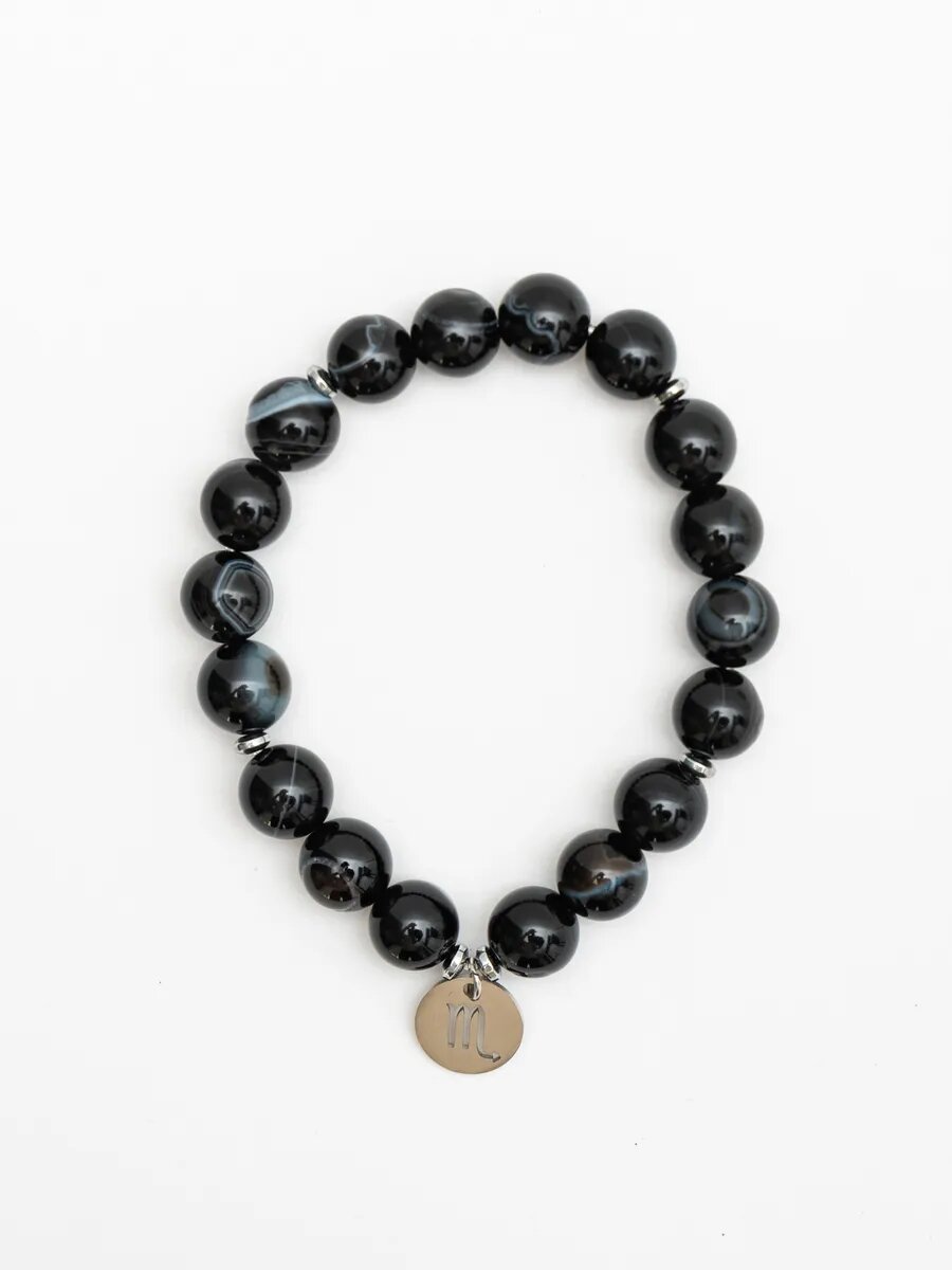 Браслет, агат