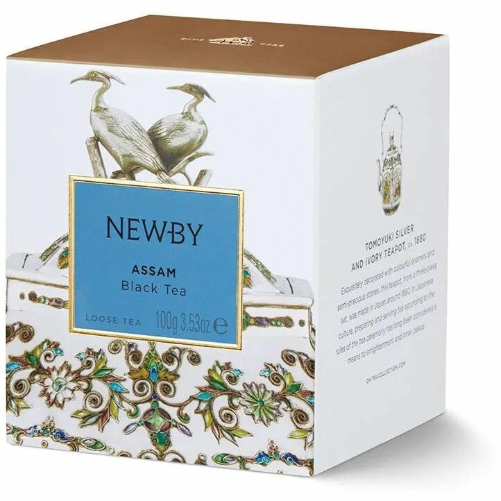 Чай Newby Ассам, черный, листовой, 100 гр