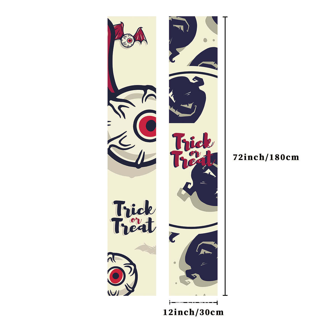 Адвент-календарь "Летучая мышь", на Хэллоуин, ткань для флага, пластик, полиэфирная ткань