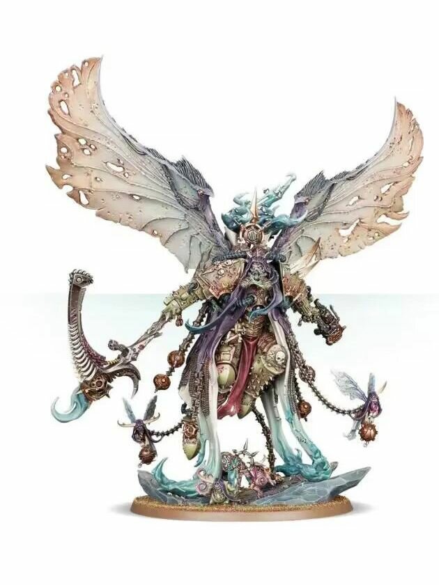 Миниатюра Warhammer 40000 MORTARION DAEMON PRIMARCH OF NURGLE / Набор миниатюр для настольной игры