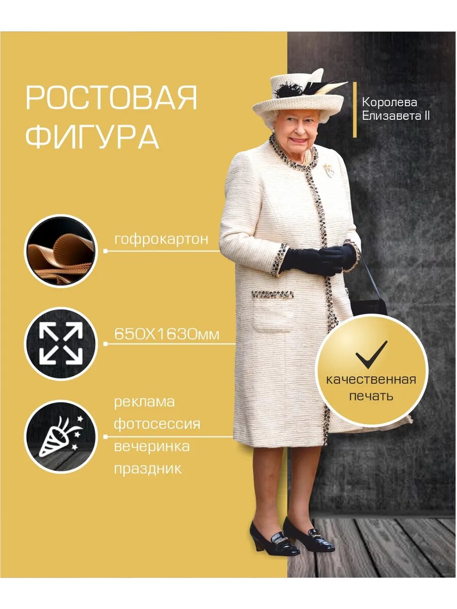 Ростовая фигура Королева Елизавета II