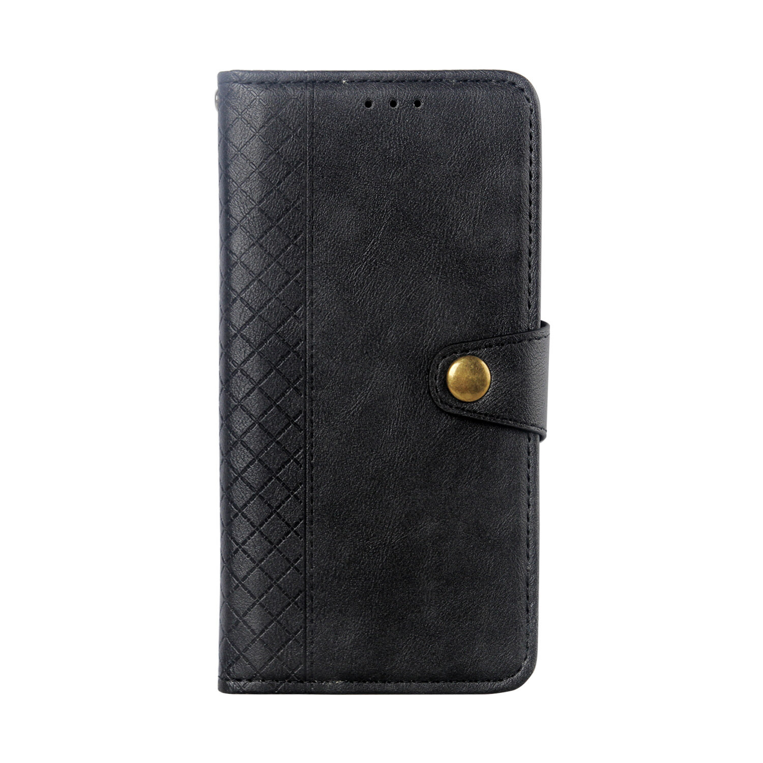 Чехол-книжка MyPads Premium Immagine для Blackview BV8800 из импортной кожи со стеганой прошивкой, черный