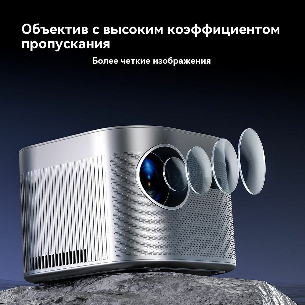 Полностью закрытый проектор, Android 11, двухдиапазонный Bluetooth 5G, подсветка высокой четкости для дома