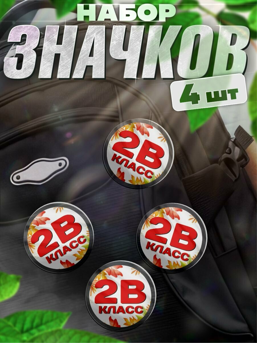 Значки на рюкзак для школьника 2 в класс