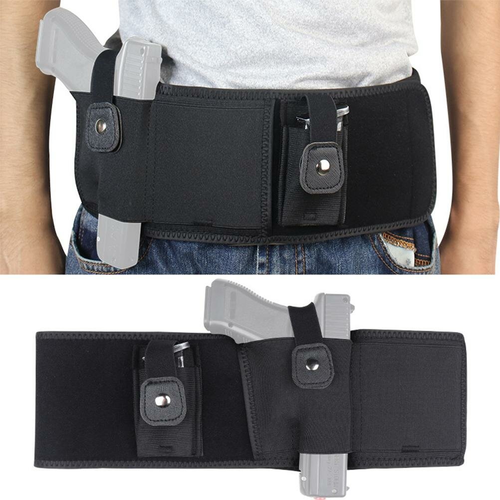 Кобура с поясом для скрытого ношения, дышащая неопреновая кобура для мужчин и женщин