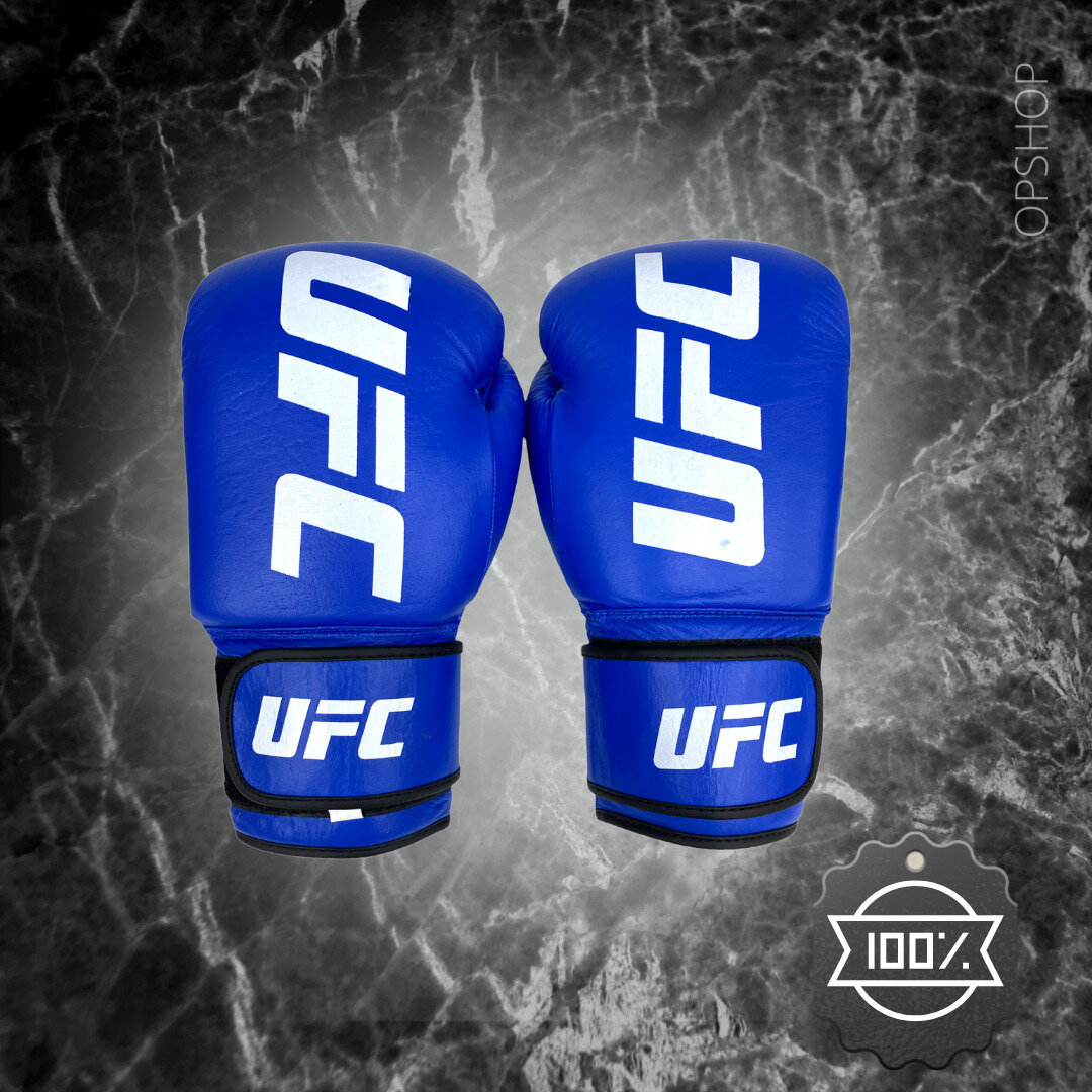 Перчатки для бокса UFC FIGHTER 10(OZ) унций синие