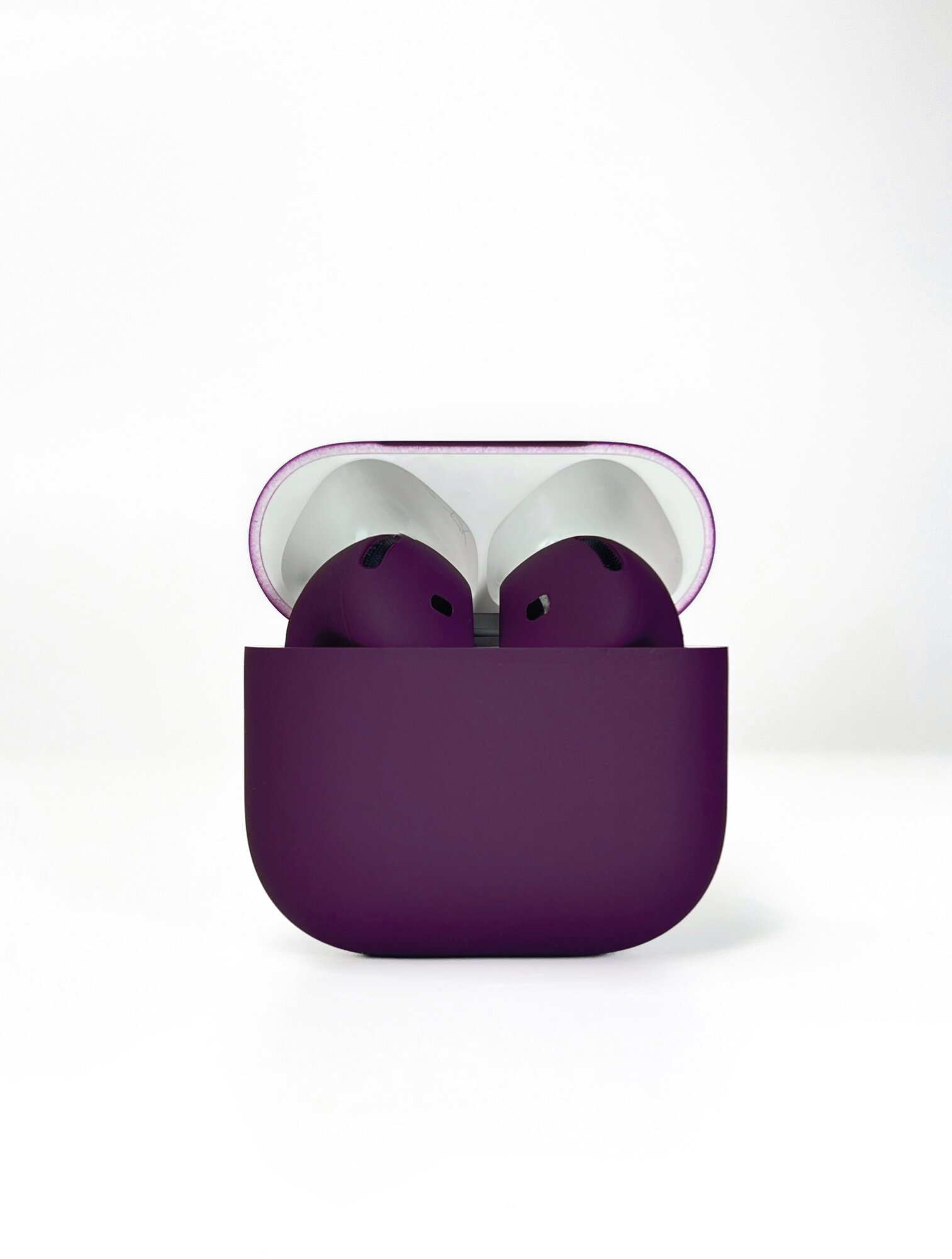 Беспроводные наушники Apple Airpods 4 с активным шумоподавлением "ANC" (темно-фиолетовый, Ral-4007)