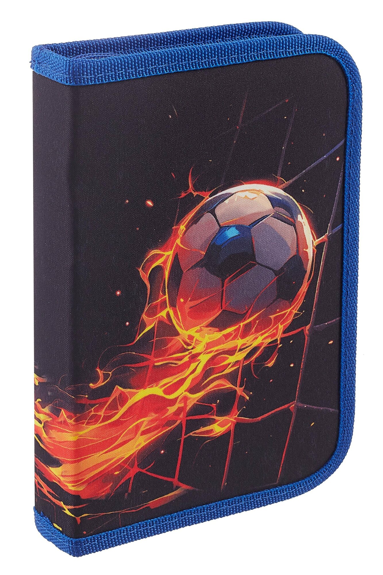 Пенал 1 отделение "Burning ball" 21*14 см, полиэстер