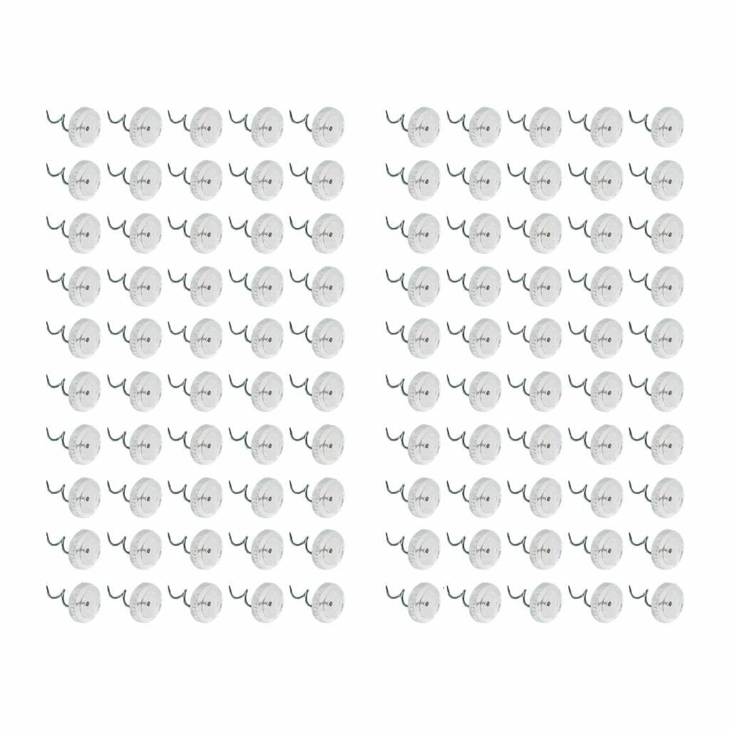 1 коробка по 100 шт, держатель для диванной ткани лоскутного одеяла с витым гвоздем-большая упаковка из шт