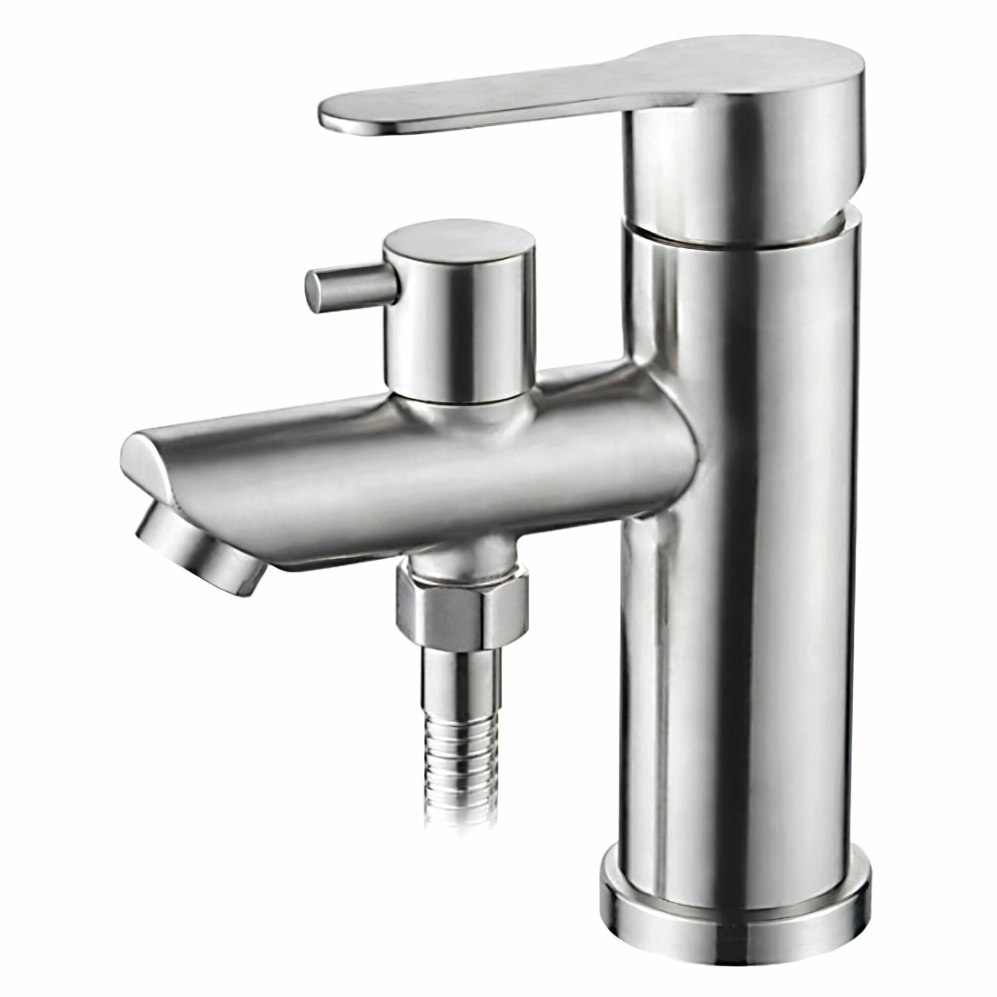 Смеситель для ванны LEDEME L71203 108мм, нержавеющая сталь, хром