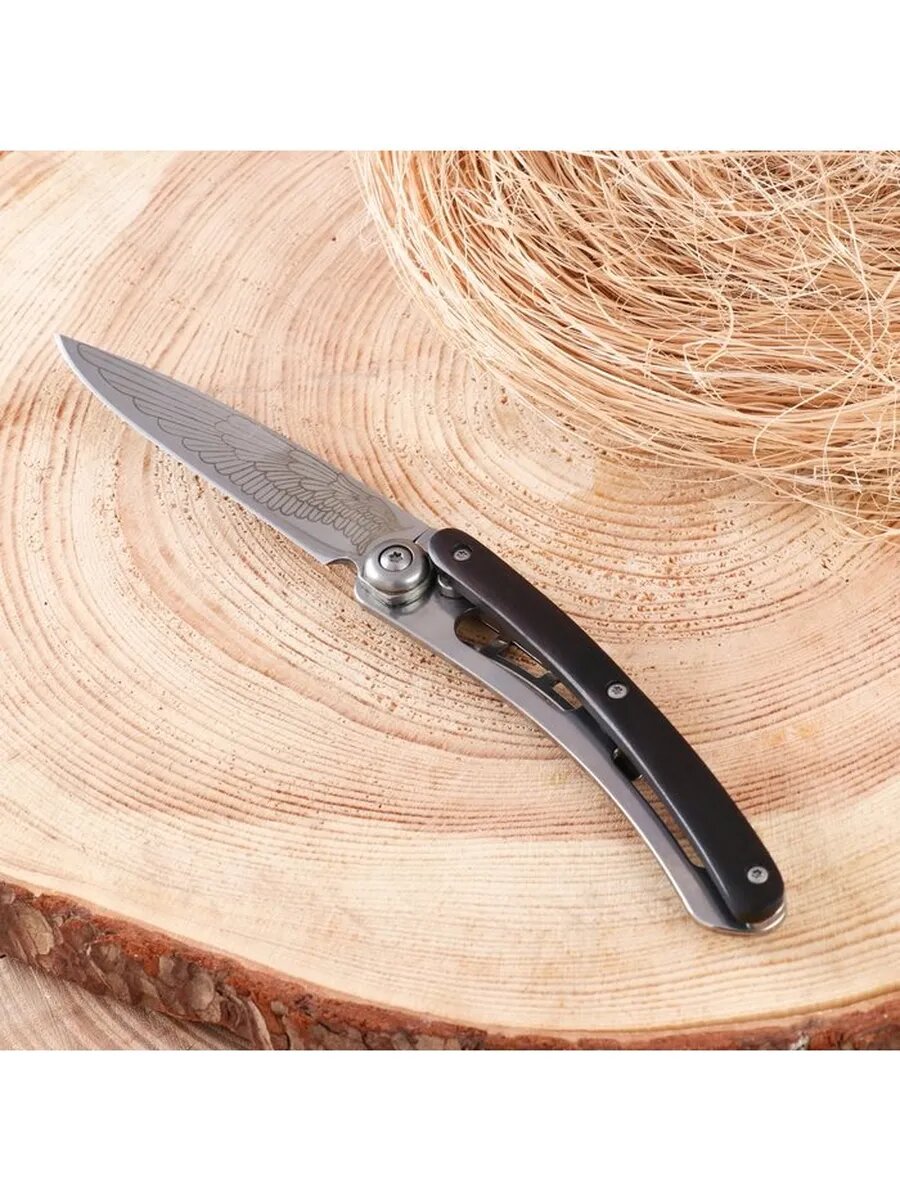 Нож складной "Индеец" 20см, клинок 87мм/2,2мм