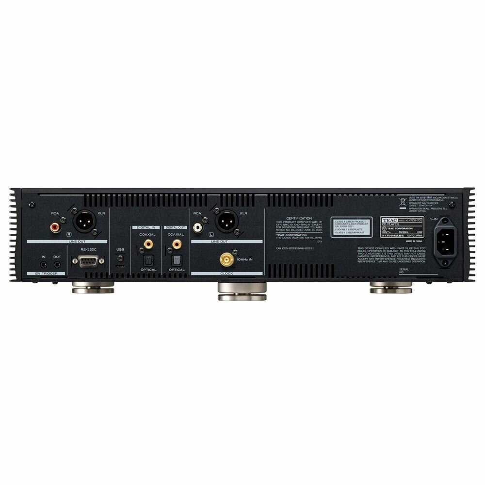 CD проигрыватель Teac VRDS-701 black — фото 1