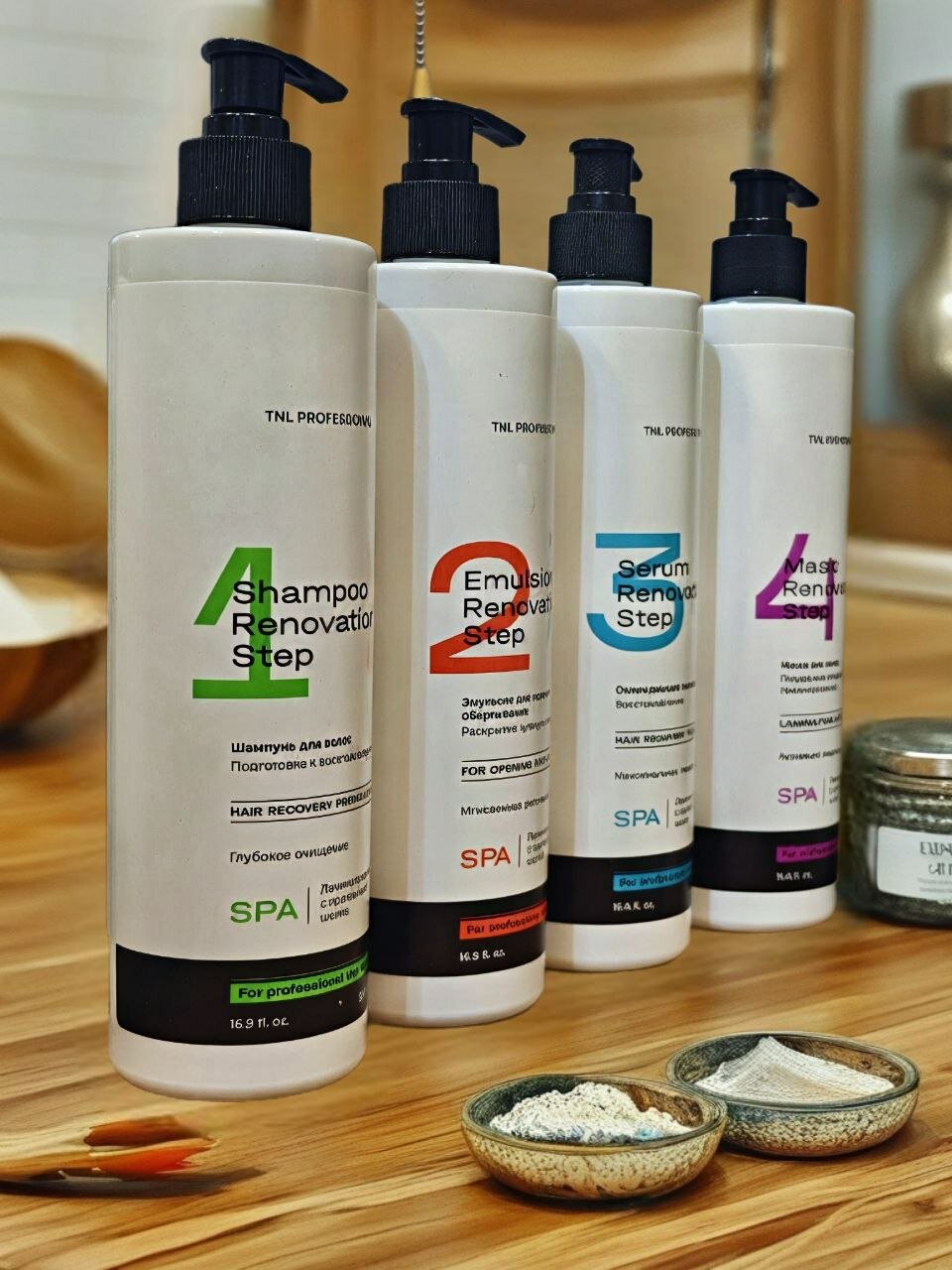 Набор спа-ламинирования для слабых и поврежденных волос