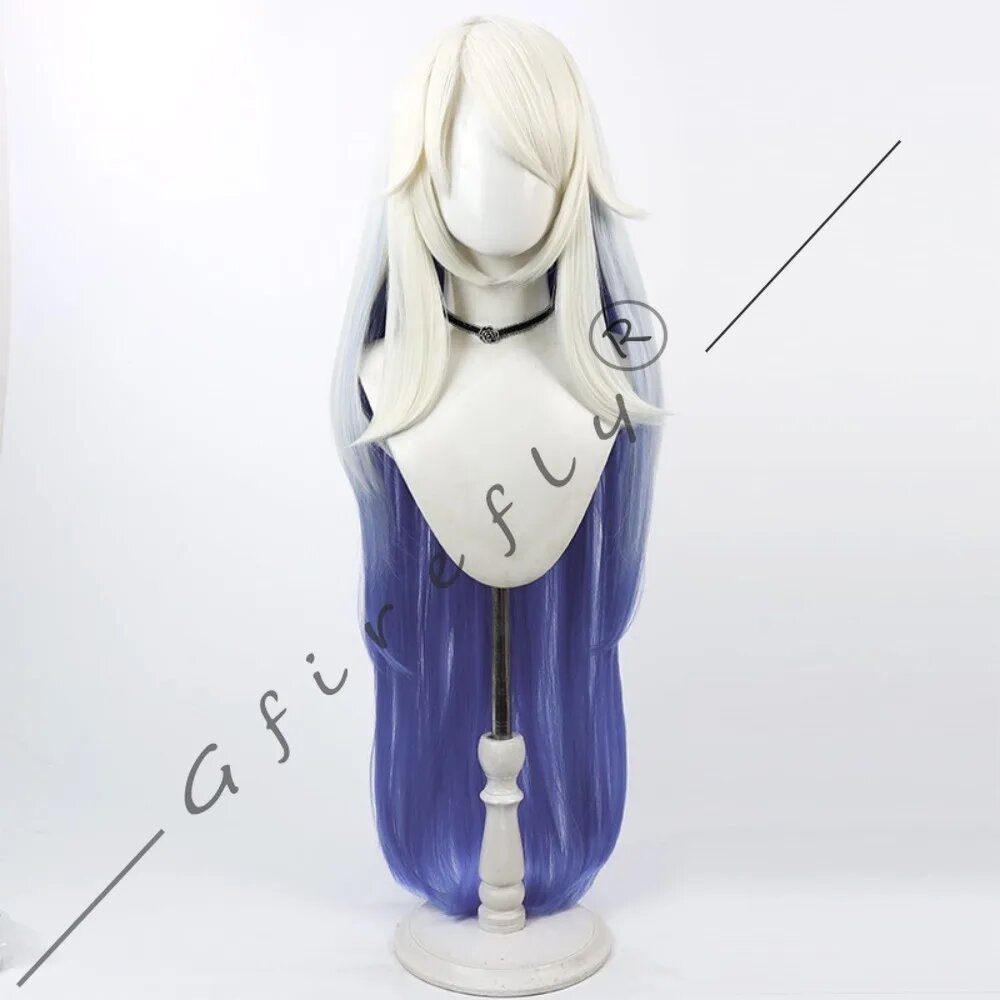 Hazbin Hotel Angel Эмили Косплей Костюм Л, wig