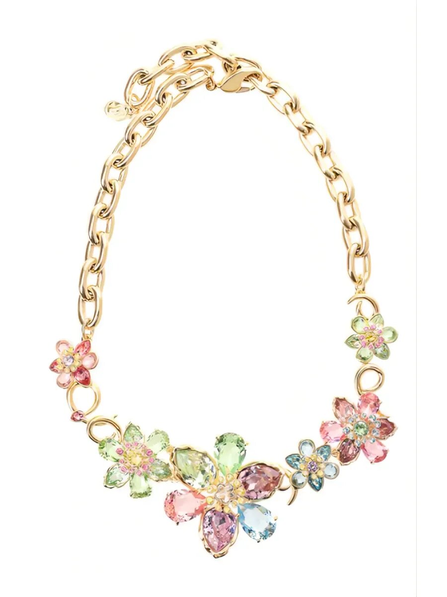 Колье, кристаллы Swarovski