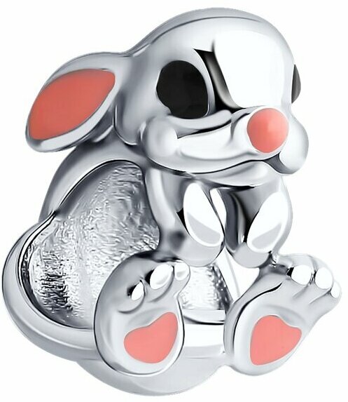 Подвеска, серебро, 925 проба, родирование, эмаль