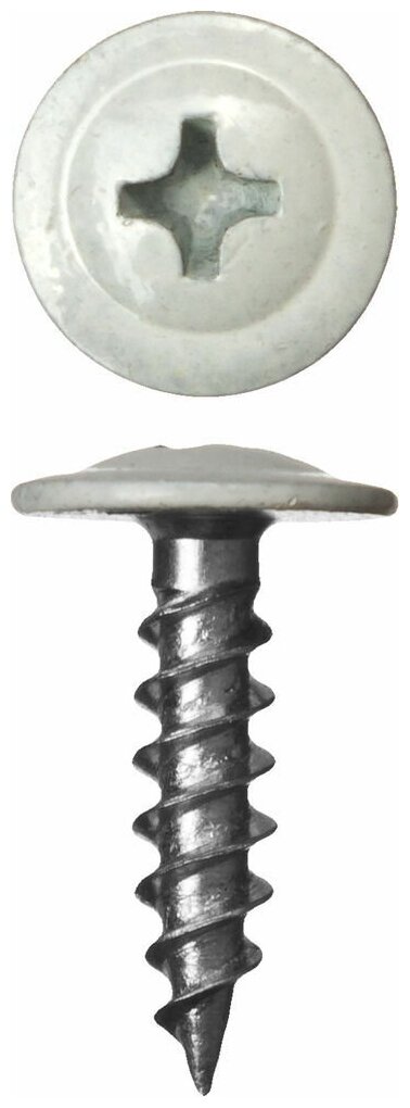 Саморезы ПШМ оцинкованные для листового металла 4.2x16 мм 500 шт Зубр 300191-42-016-9003