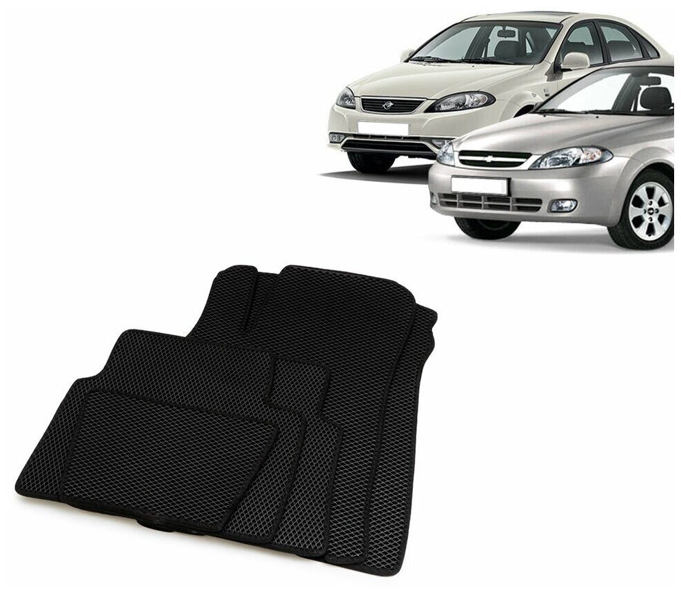 EVA автомобильные коврики салона для а/м DAEWOO Gentra/CHEVROLET Lacetti (Ева Эва Дэу Шевроле)