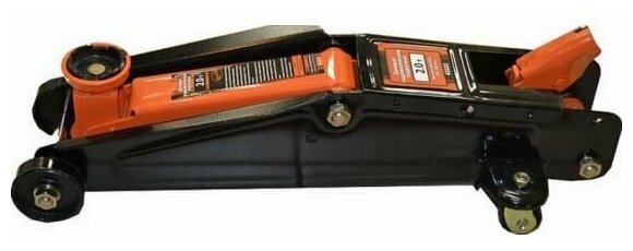 Домкрат подкатной автодело 2,0т подхват 135-385мм, 13кг в кейсе