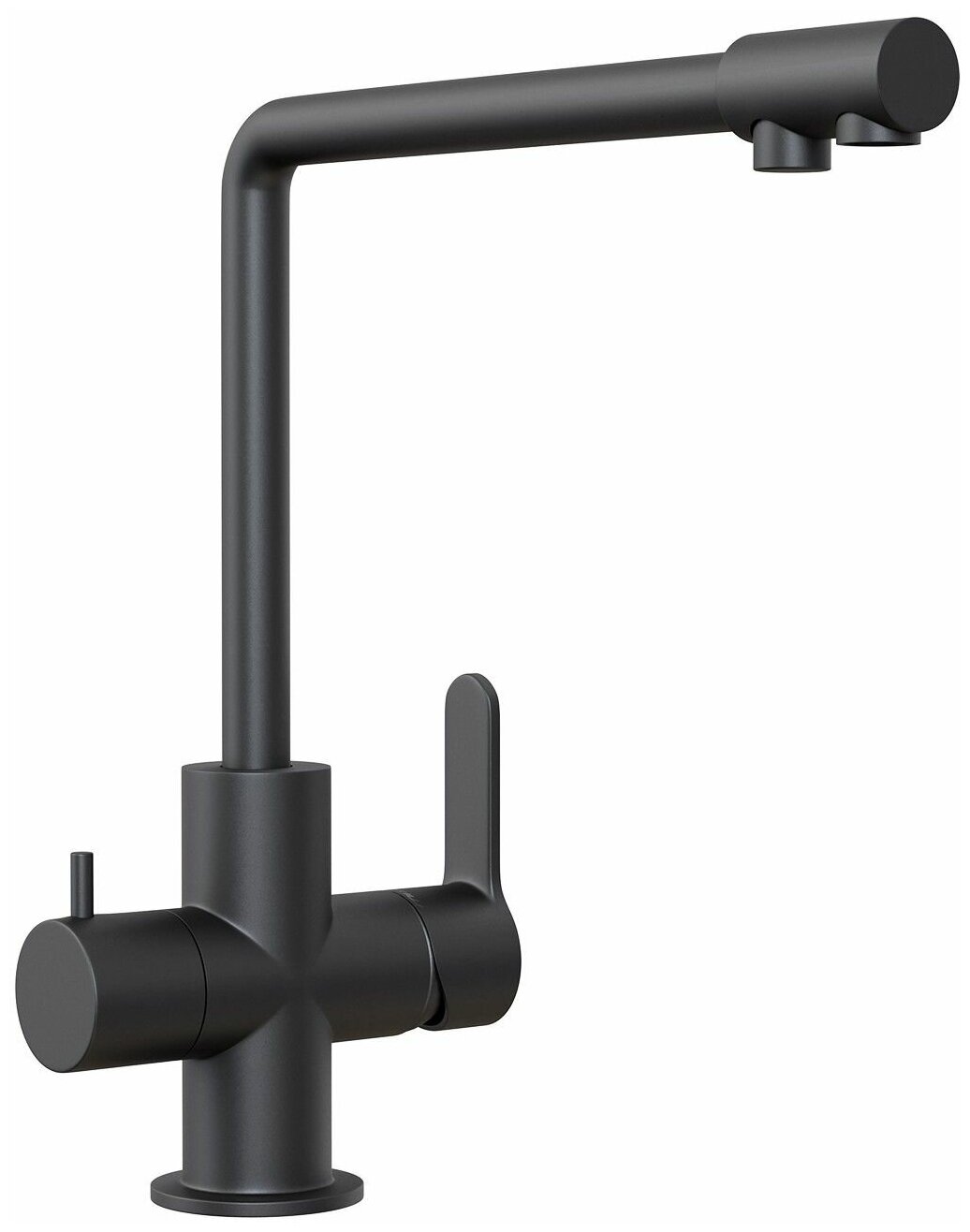 Смеситель для кухни ProfSan из нержавеющей стали AISI-304, с подключением для фильтра