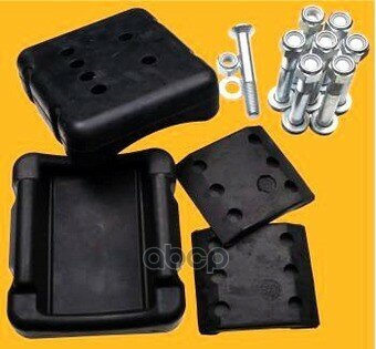 Р/к седельного устройства!(мр) подушки (2шт+2шт)+болты, гайки, шайбы (8шт)JOST JSK37 Onyarbi арт. 903230