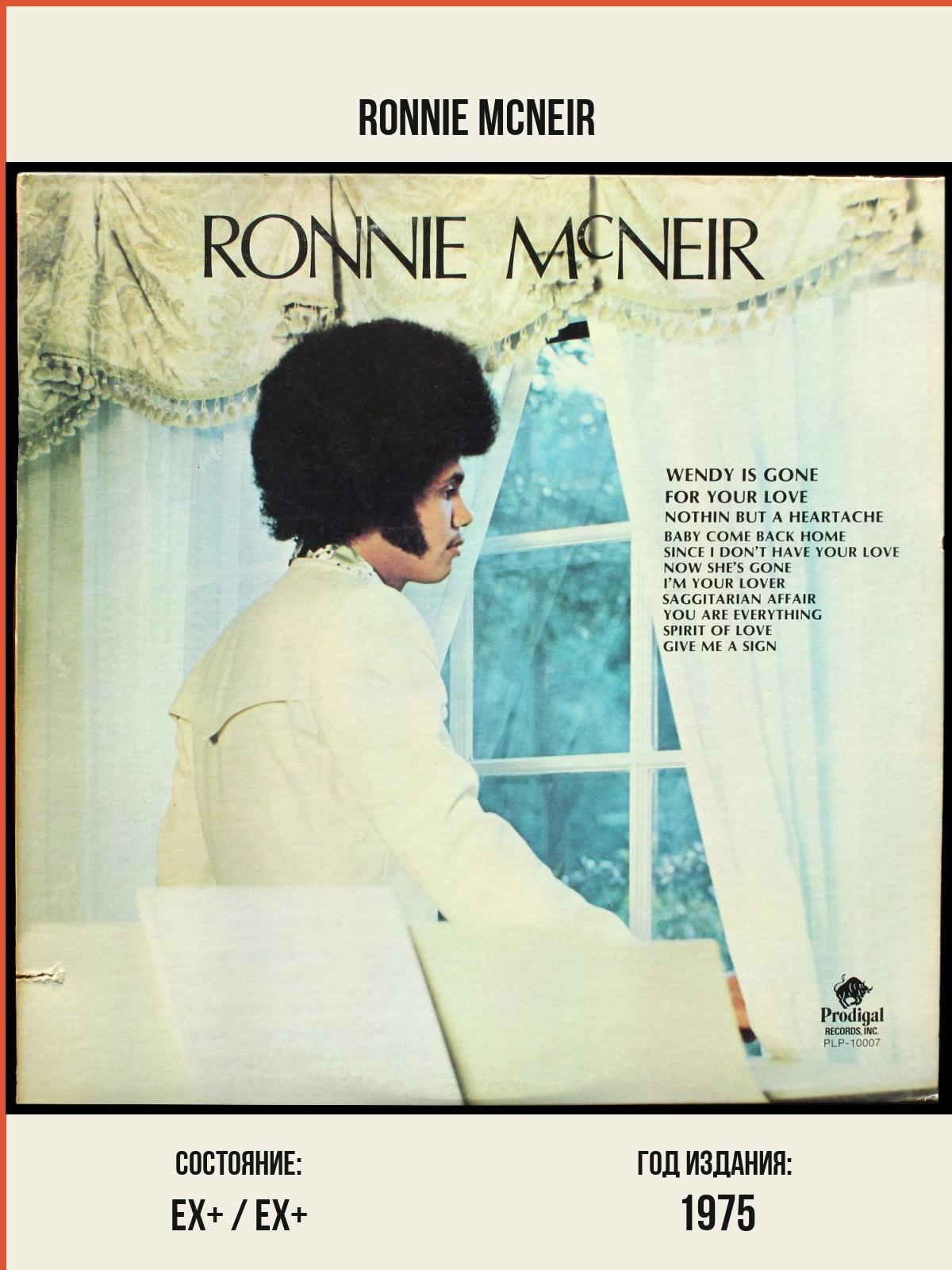 Виниловая пластинка Prodigal Ronnie McNeir – Ronnie McNeir