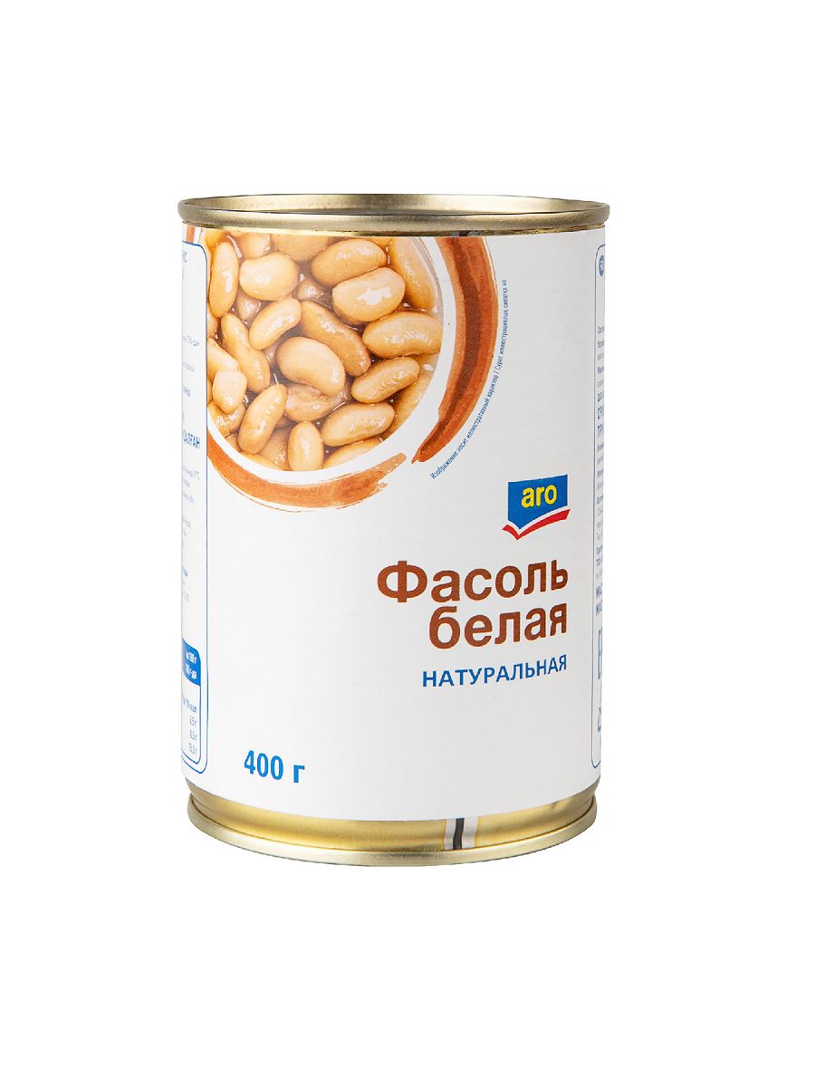 Aro Фасоль белая натуральная, 400 гр