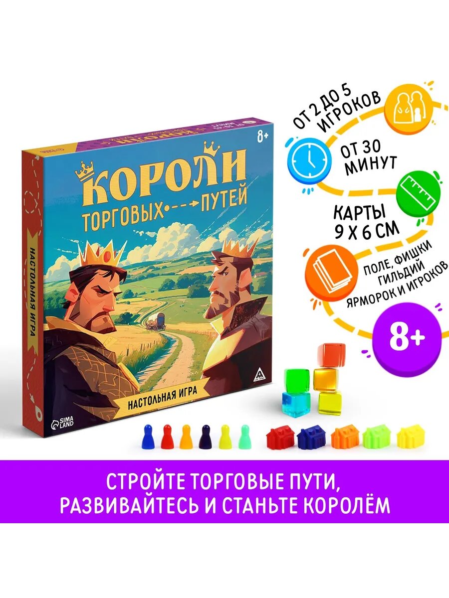 Настольная игра для компании «Короли торговых путей»