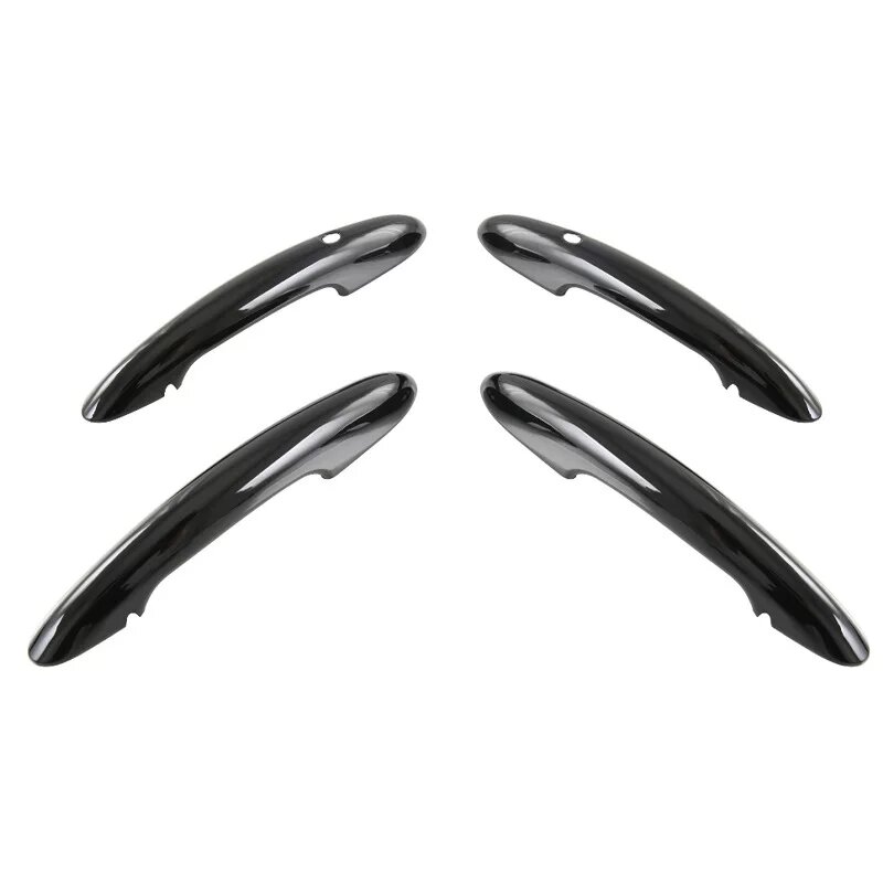 Полированный черный декор дверной ручки для BMW MINI F54-F57/F60 моделей с датчиком