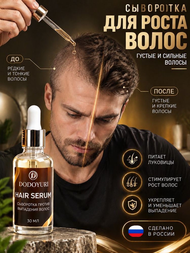 Лосьон для роста волос и бороды 10%, средство против выпадения и облысения, активация фолликулов, для роста волос, Подходит для мужчин и женщин,30Мл