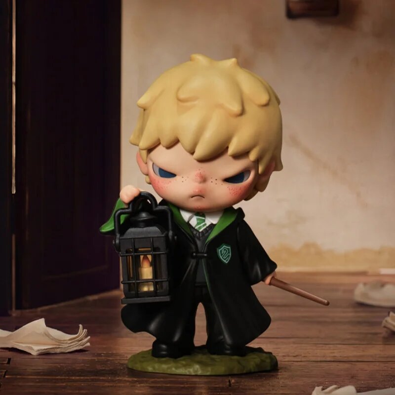 POP MART Hirono Серия Гарри Поттера Кукла Черный, Draco Malfoy